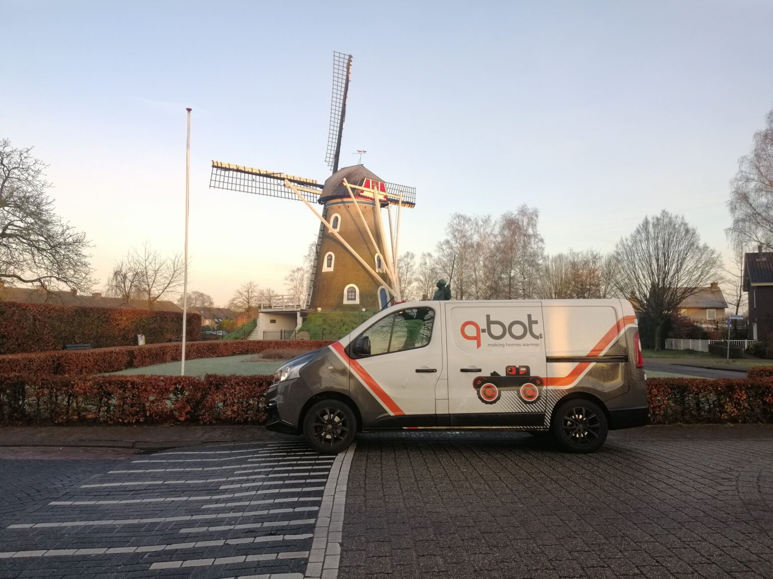 Q-Bot Technology scales sustainable construction