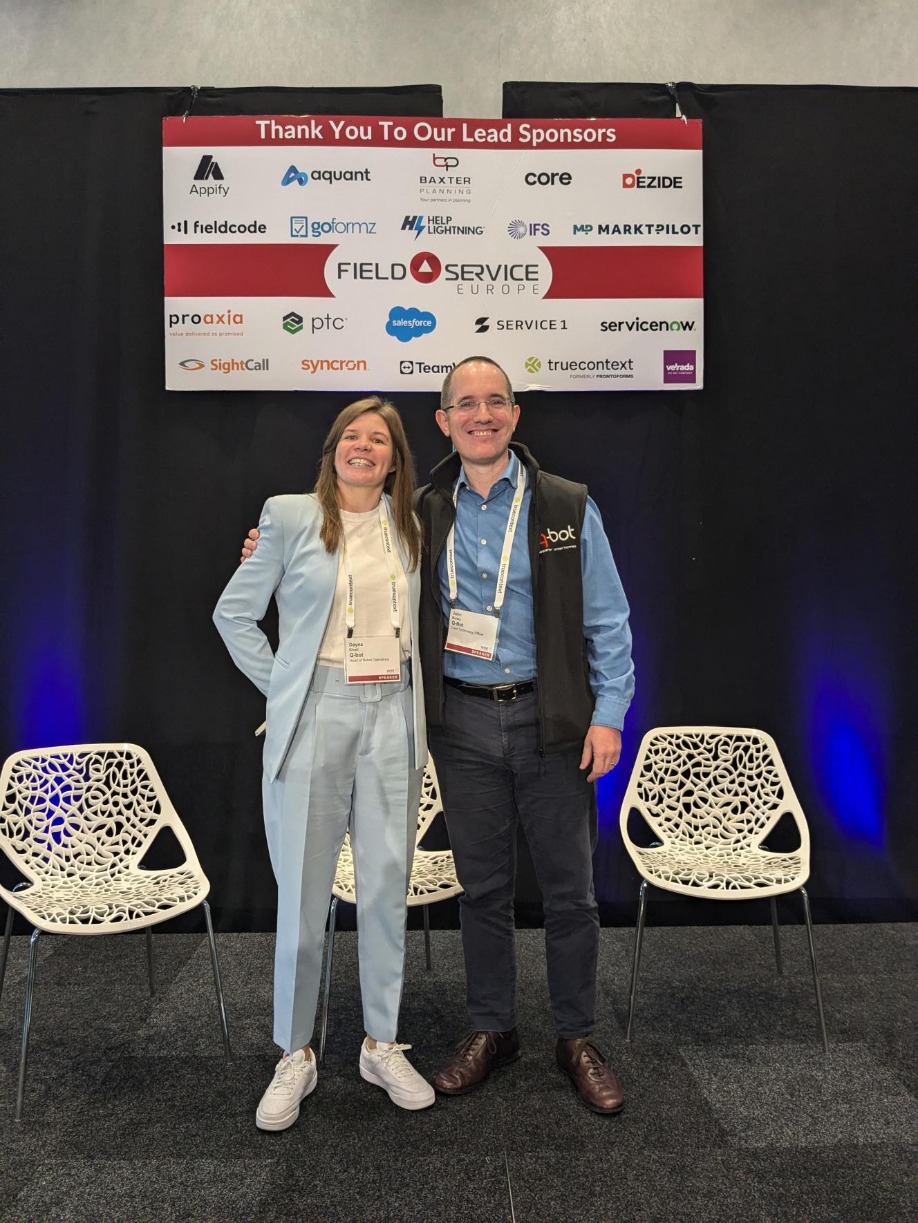 Q-Bot at Field Service Europe 2024